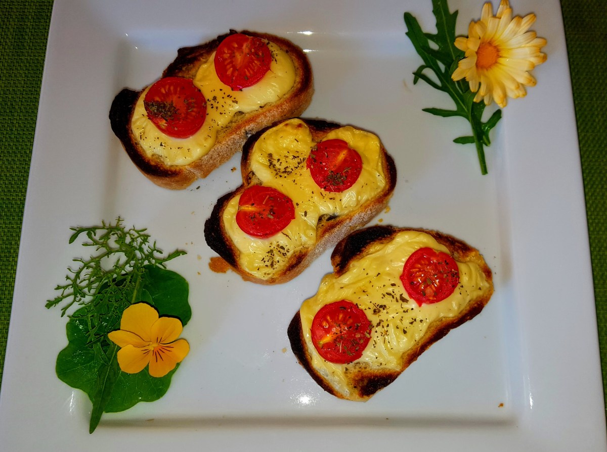 Wee Italian toast snacks | THE WEE CALEDONIAN COOK