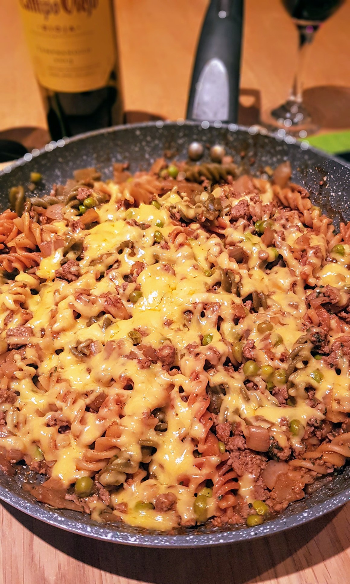 CHEESY BEEF MINCE PASTA | THE WEE CALEDONIAN COOK