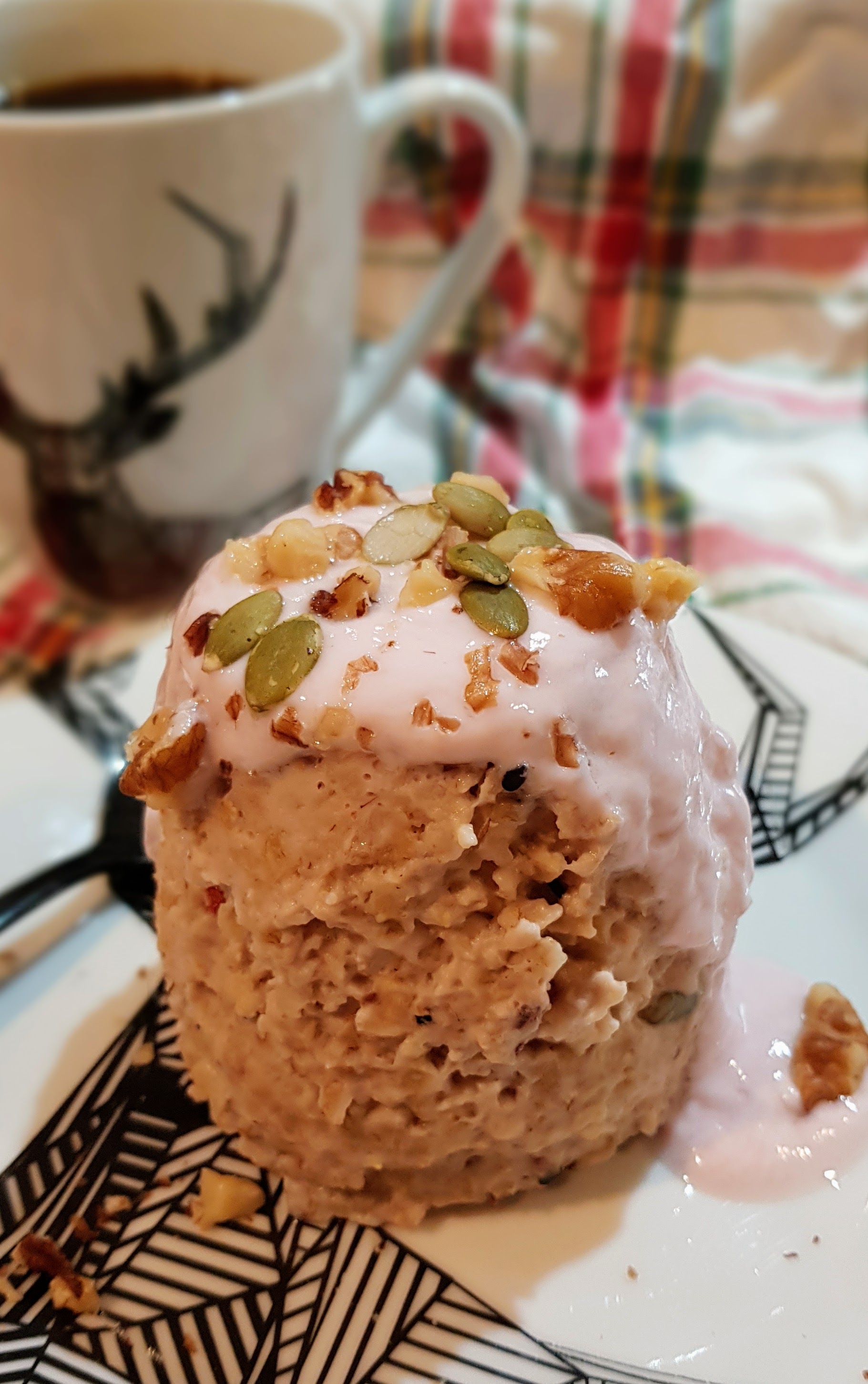 Quick Porridge Pudding | THE WEE CALEDONIAN COOK